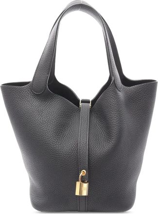 Hermès sac à main Picotin Lock 22 (2021) - Noir