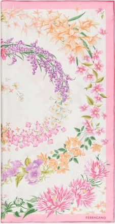 Ferragamo Ferragamo Seidentuch rosa