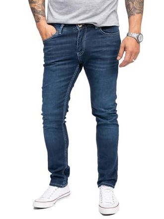Rock Creek Rock Creek M21 Pantalon en jean stretch pour homme Coupe basique ajust&eacute;e Taille W29 &agrave; W40, 34W x 34L