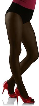 Sesto Senso Collant femme 60 Den Brun Satin&eacute; Microfibre Opaque Effet 3D 3 M Mocca