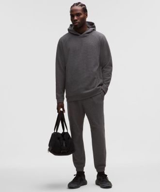 lululemon Ease The Day Jogger Regular f&uuml;r M&auml;nner - Gr&ouml;&szlig;e 2XL in Heathered Black/Black