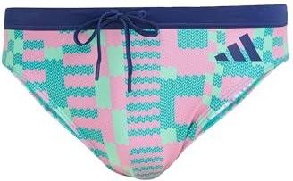 adidas Mens Slip de Bain Tom Daley, Pure Teal/Dark Blue, L