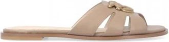 Pinko Pinko, Femme, Chaussures, Beige, Taille: 40 EU Pinko - Chaussures > Flats > Mules