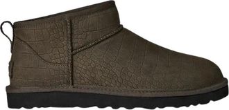 UGG Ugg, Homme, Chaussures, Gris, Taille: 45 EU Classic Ultra Mini Embossed