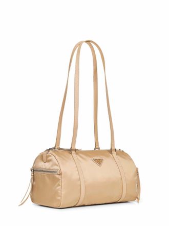 Prada Womens Duffel Bag Camel Recycled Polyamide Shoulder