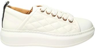 Alexander Smith Femme, Chaussures, Blanc, Taille: 41 EU Pelle Baskets