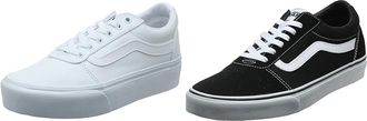 Vans Sneaker Weiß Canvas White 0rg 38 EU + Sneaker Suede Canvas Black White Iju 38 EU
