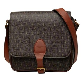 Saint Laurent Pre-owned Canvas Crossbody Bag - Femme - Pre-owned - Brun - Taille: ONE Size