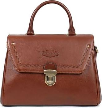 Pellet Sac port&eacute; main 1 poign&eacute;e - Compatible t&eacute;l&eacute;phone portable - Pour Femme - Collection Jeanne - Marron