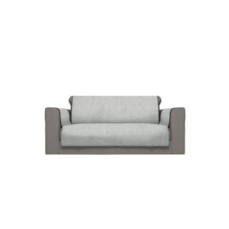 Italian Bed Linen Komfort-Antigleiten-Sofa-Decke,2 Pl&auml;tze maxy, grau