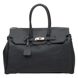 Estro & Luminara Satchel Bag - - Bags - Damen - Schwarzk - ONE SIZE