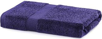 Decoking Badetuch 70x140 cm Baumwolle Qualit&auml;t 525g/m&sup2; violett Duschtuch saugf&auml;hig Marina