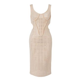 Genny Femme, Robes, Rose, Taille: 36 FR Knitted Dress