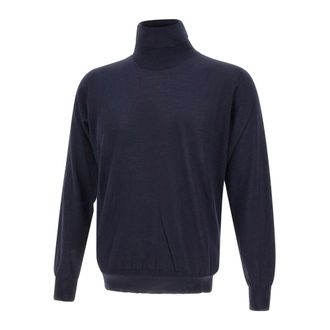 FILIPPO DE LAURENTIIS Homme, Pulls, Bleu, Taille: 2XL Pull Col Roul&eacute;