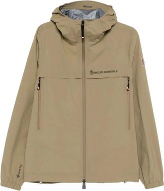 Moncler Homme, Vestes, Beige, Taille: XL Shipton Hooded Shell Jacket
