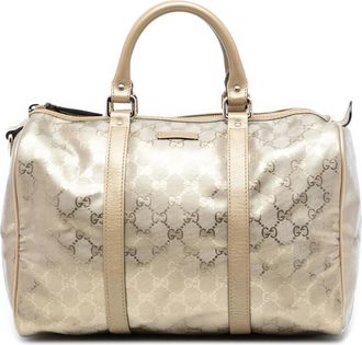 Gucci Crossbody Bags - Medium GG Imprime Joy Boston Bag - Gr. unisize - in Gold - f&uuml;r Damen