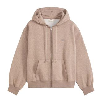 Levi's Zip-throughs - Femme - Sweatshirts et sweats &agrave; capuche - Brun - Taille: 36 FR