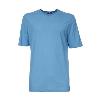 Kired Baumwoll-Crew-Neck-T-Shirt - - Tops - Herren - Blau - M