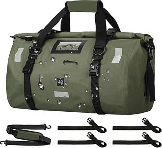 Generico Gkumgwo Motorrad-Trockentasche, wasserdichte Reisetasche | 40L großer Trockenrucksack für Motorrad - Reflektierende Streifen, Outdoor-Reisegepäck, vie