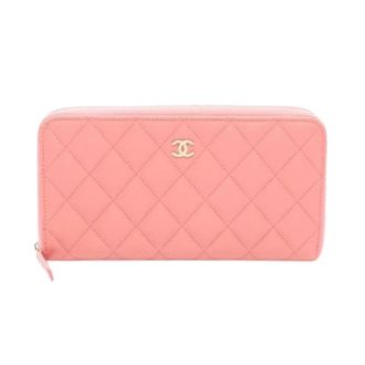 Chanel Pre-owned Long wallet (bi-fold) - - Pre-owned - Damen - Rosa - ONE SIZE