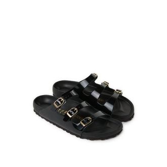 Birkenstock Sandales plates Florida en cuir
