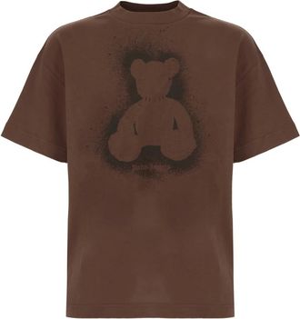 Palm Angels Homme, Tops, Brun, Taille: S T-shirt
