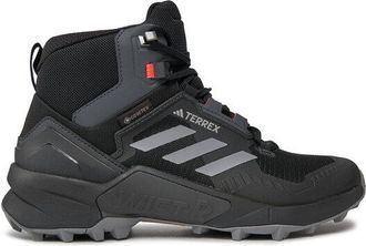adidas Trekkingschuhe Terrex Swift R3 Mid GORE-TEX Hiking Shoes HR1308 Schwarz