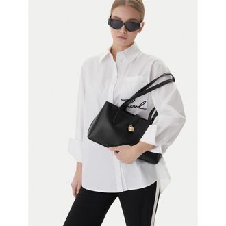 Karl Lagerfeld Handtasche KARL LAGERFELD B1W30095 Schwarz