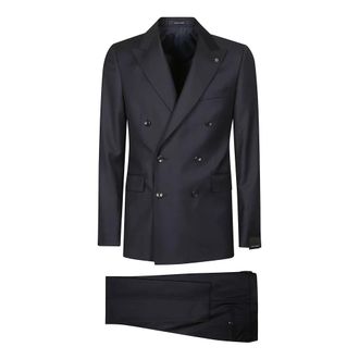 Tagliatore Vesuvio Suit - - Suits - Herren - Blau - L