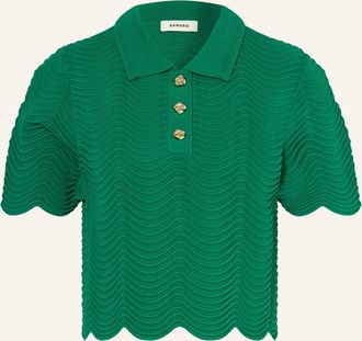 Sandro Sandro Strickshirt gruen