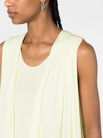 Jil Sander Draped Layered Dress - Cream