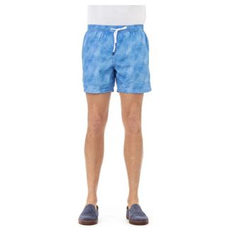 Barba Schnelltrocknende Blaue Meereskleidung mit R&uuml;ckentasche - - Swimwear - Herren - Blau - 2XL