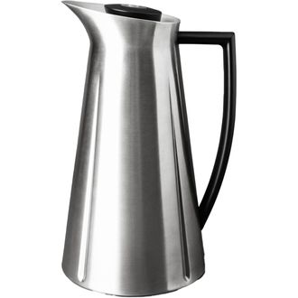 Rosendahl Copenhagen Isolierkanne 1,0 l Grand Cru klassisches Design Tastenfunktion, Stahl
