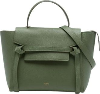 Celine Sac banane vintage pr&eacute;-propri&eacute;t&eacute; - Femme - Pre-owned - Vert - Taille: ONE Size