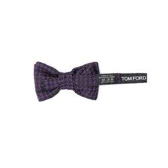 Tom Ford Mens Multicolor Silk Bowtie Accessory