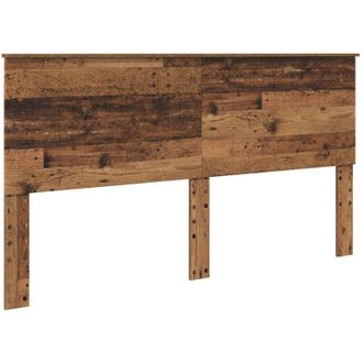 vidaXL Kopfteil mit Kopfteil Altholz 180 cm Holzwerkstoff vidaXL