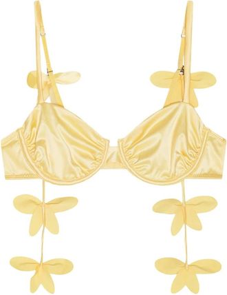 Rotate Rotate Birger Christensen, Femme, Sous-v&ecirc;tements, Jaune, Taille: 90D FR Soutien-gorge &agrave; armatures