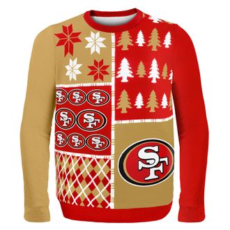 Foco NFL Pullover Busy Block XL San Francisco 49ers