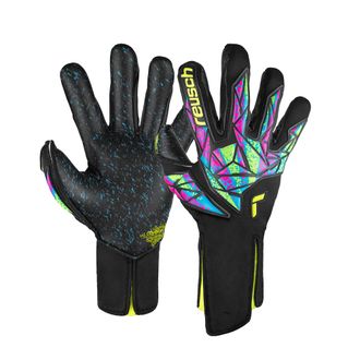 Reusch Attrakt Fusion Strapless Torwarthandschuhe für Erwachsene für alle Spielfeldoberflächen und bei Allen Wetterbedingungen