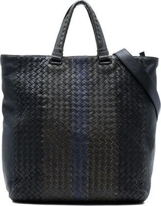 Bottega Veneta sac cabas Tricolor Nappa (2012-2025) - Noir