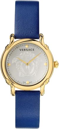 Versace Safety-Pin Design Watch - - Accessories - Damen - Blau - ONE SIZE