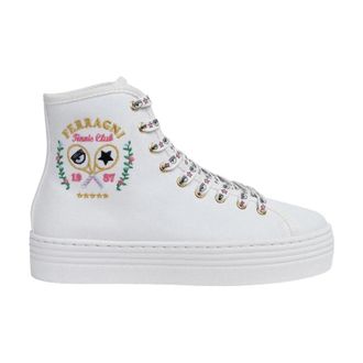 Chiara Ferragni Wei&szlig;e Low-Top-Sneaker - - Shoes - Damen - Wei&szlig; - 40 EU
