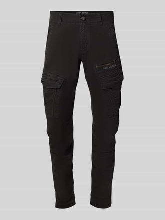 PME Legend Slim Fit Hose aus Baumwoll-Mix in Cargo-Optik