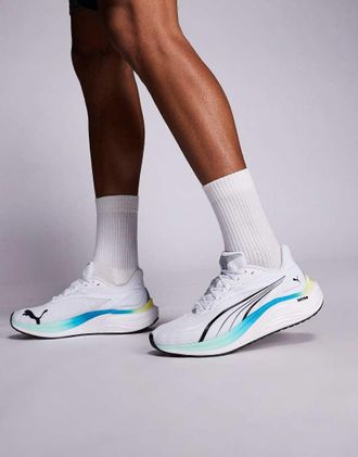 Puma Electrify Nitro 4 - Baskets - Blanc