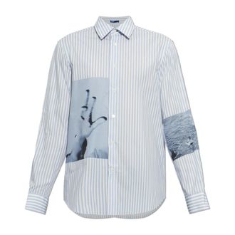 Paul Smith Gestreiftes Baumwollhemd - - Shirts - Herren - Blau - 3XL