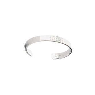 Maison Margiela Numerische Minimal Signature Manschettenarmband - - Accessories - Damen - Grau - M