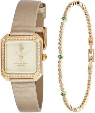 U.S.Polo Association Uhr USP6451TW Beige