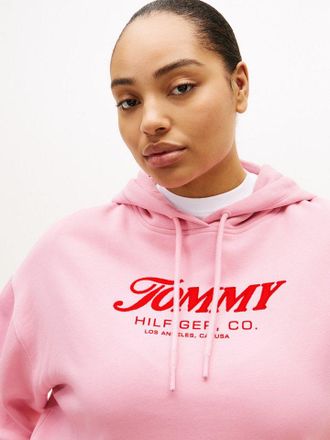 Tommy Hilfiger Hoodie CRV FUN GRAPHIC MDRN HOODIE in gro&szlig;en Gr&ouml;&szlig;en
