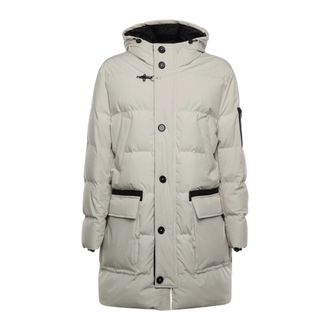 Fay Homme, Manteaux, Blanc, Taille: 2XL Parka