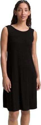 Tom Tailor 1046487 Robe, 14482-deep Black, 42 Femmes